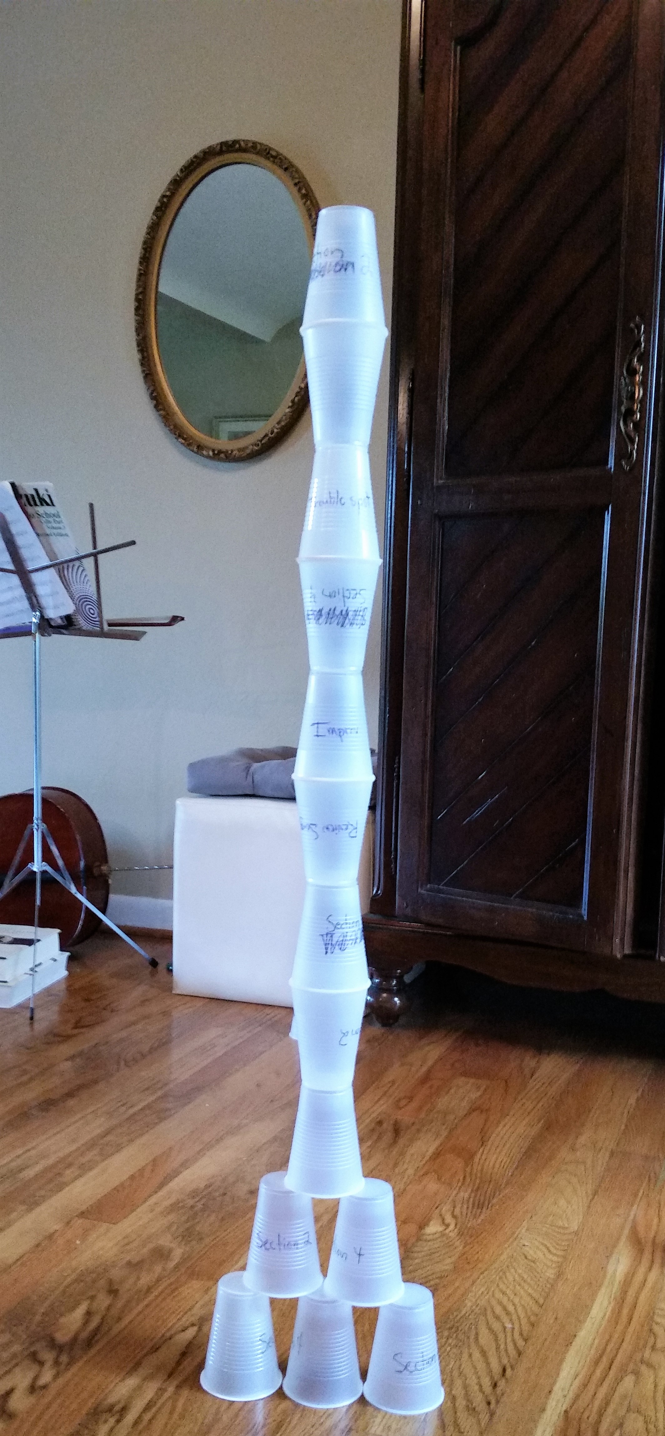 Cup Tower (How to Drill Anything) – Lori Davis Studio